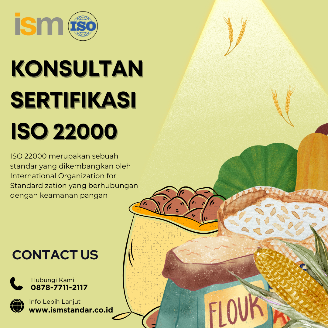 Konsultan sertifikasi ISO 22000 – ISM Standar